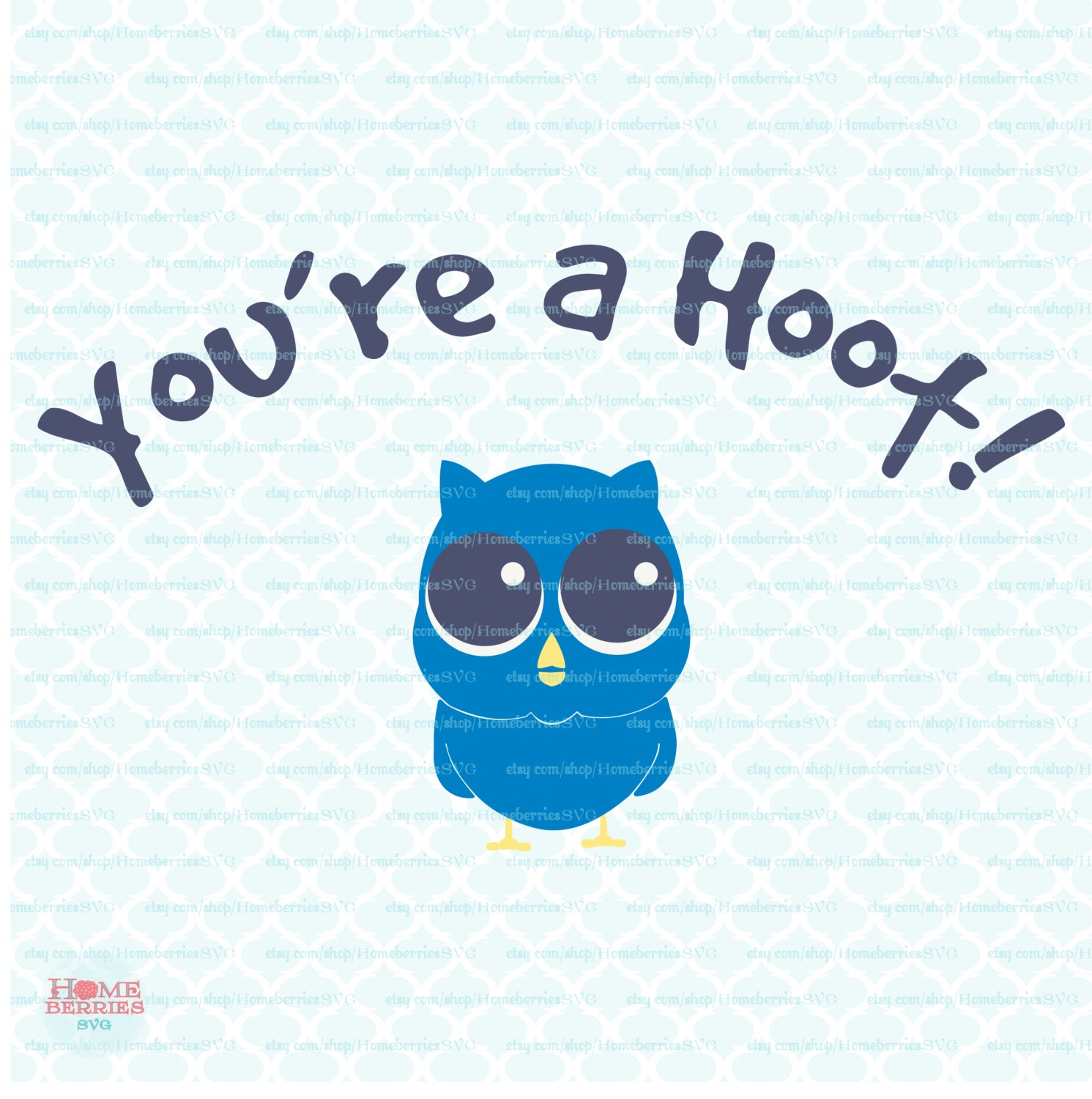 Hoot Owl SVG You're a Hoot Svg Owl Saying SVG SVG Owl - Etsy