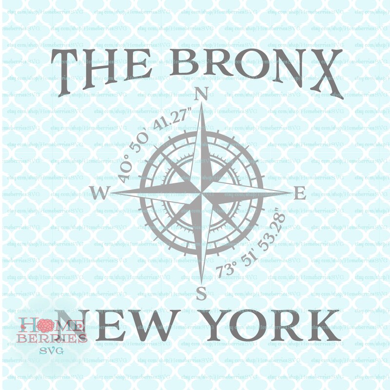 Bronx Svg - Etsy