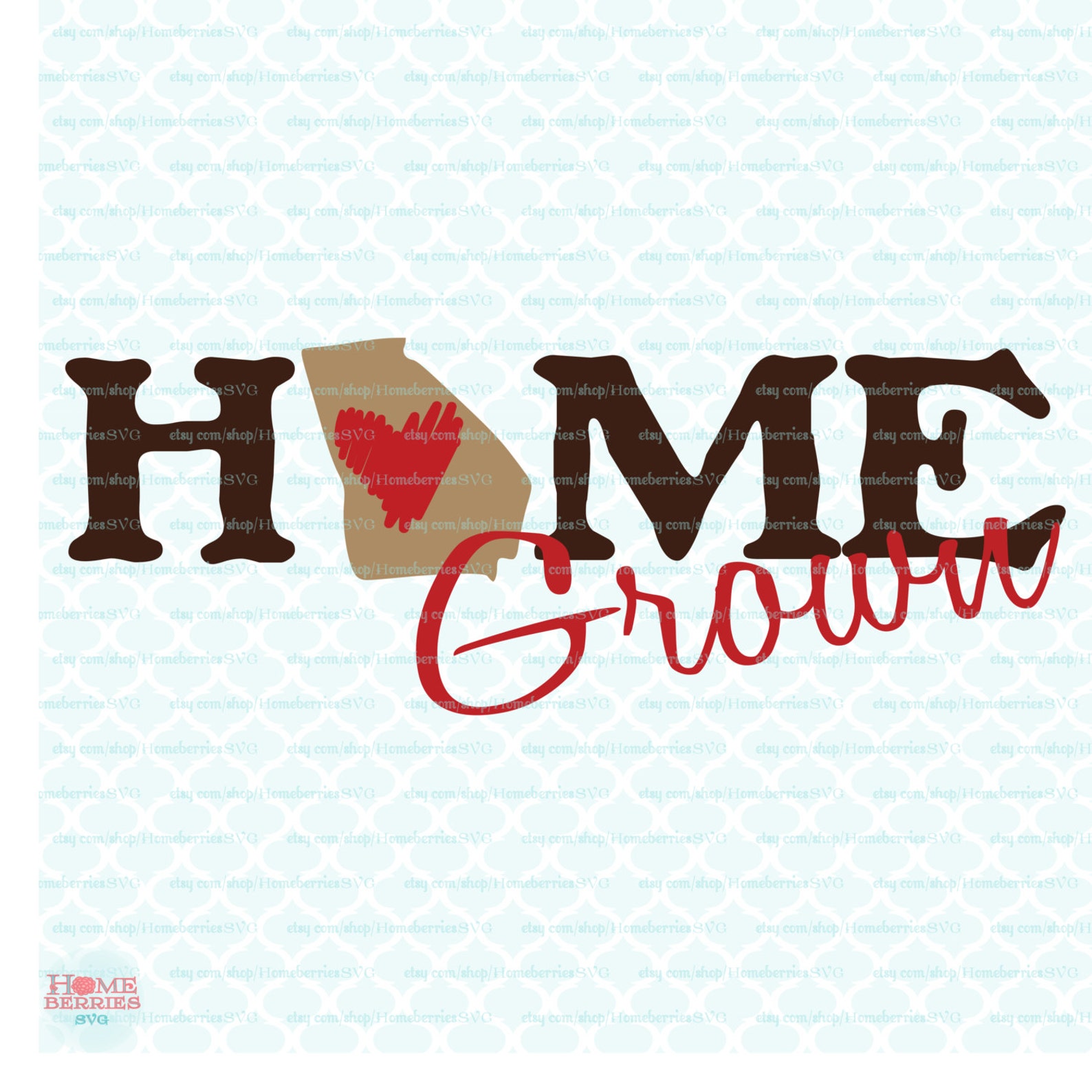 State Svg Home Grown Svg Georgia Svg Georgia Pride Svg Home Svg Eps Dxf ...