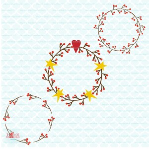 Primitive Svg Pip Berry Wreaths Svg Pip Wreaths Svg Prim Svg Prim ...
