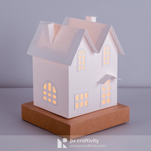 Light House Paper Lamp Papercraft Paper Lantern Home Décor | Etsy