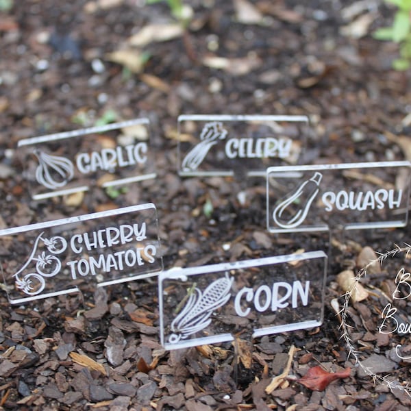 Garden Tags - Etsy