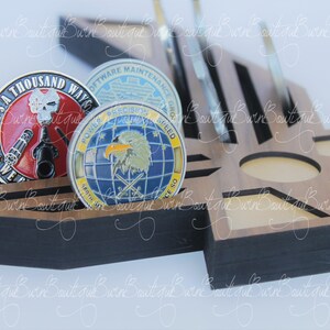 Air Force Challenge Coin Display, Airmen Gift, Military, Gift, Laser ...