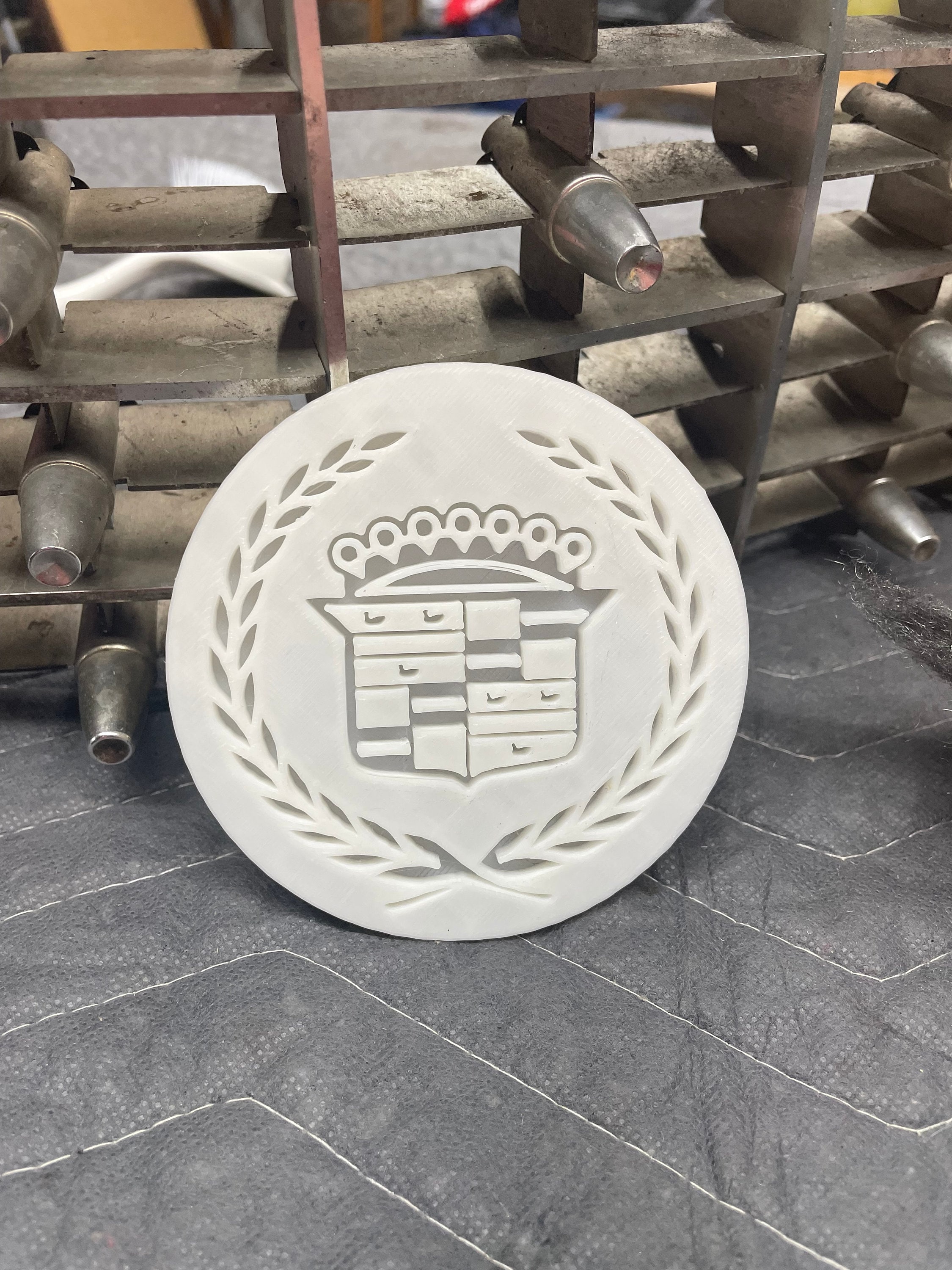 2 Pack Cadillac Logo Coasters 3D Printed PLA - Etsy