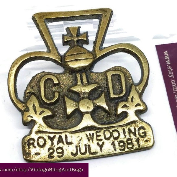 Royal Wedding Charles and Diana Commemorative Coin - Etsy Singapore