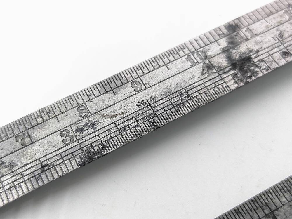 3 Vintage steel rulers including Draper D196 vintage ruler | Etsy