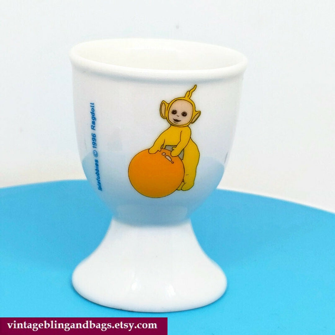1996 Vintage Teletubbies Egg Cup licenced, Vintage Teletubbies Egg ...