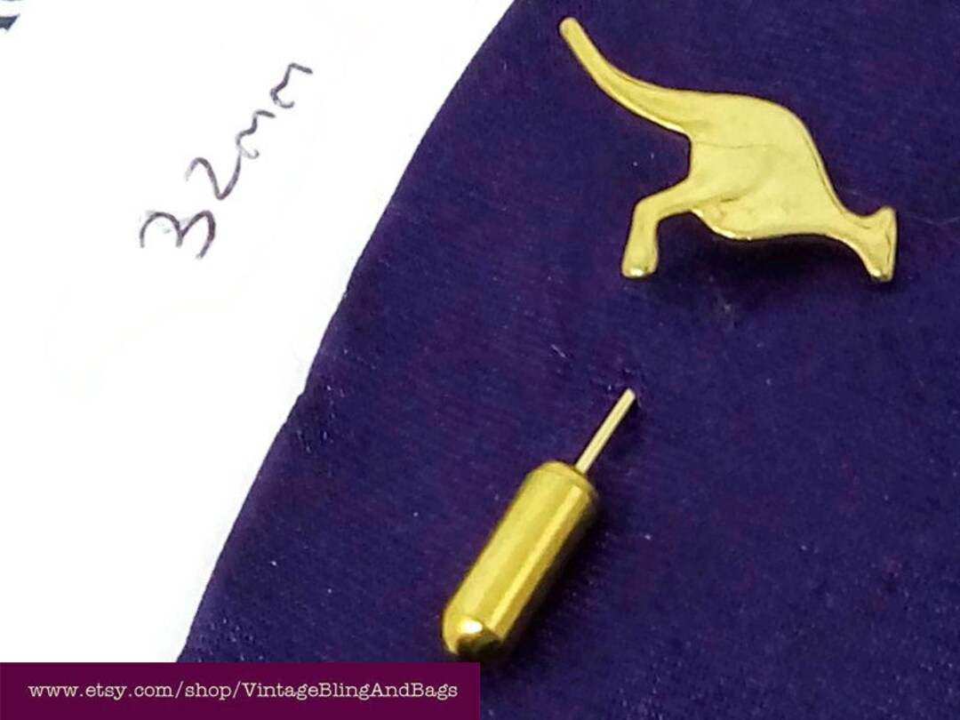 32mm Vintage Kangaroo Tie Pin Vintage Kangaroo Stick Pin - Etsy