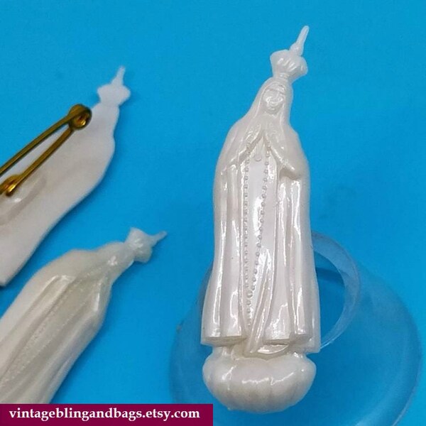 Virgin Mary Pin - Etsy