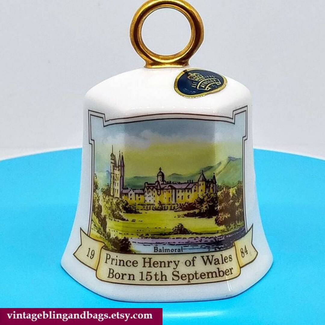 Vintage 1984 Bone China Prince Henry (harry) Bone China Bell, Vintage ...