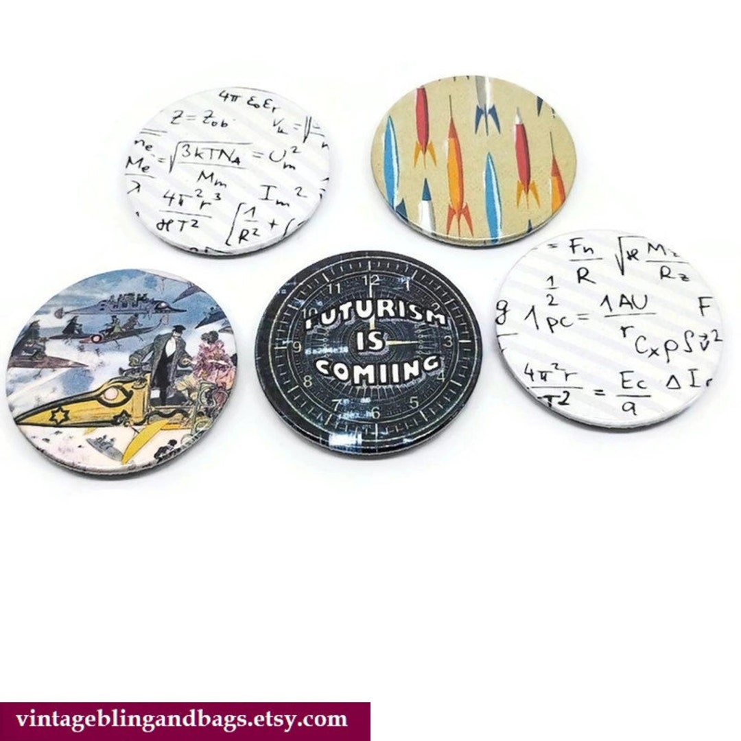 45mm Sci-fi Refrigerator Magnet, Sci-fi Magnet, Handmade Fridge Magnet ...