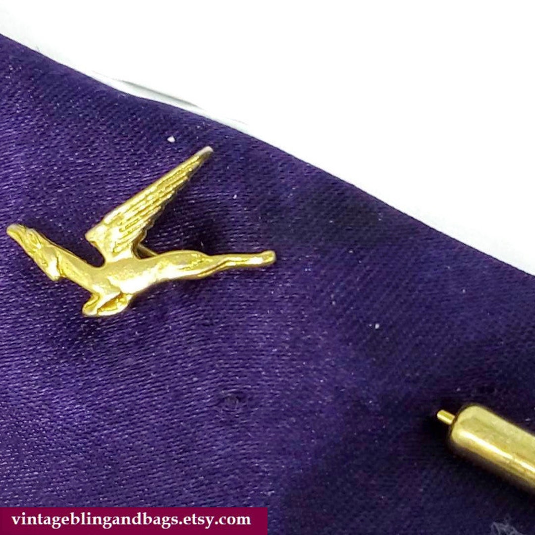 1970s Vintage South African Airways Pin, SAA Springbok Pin, Airline ...