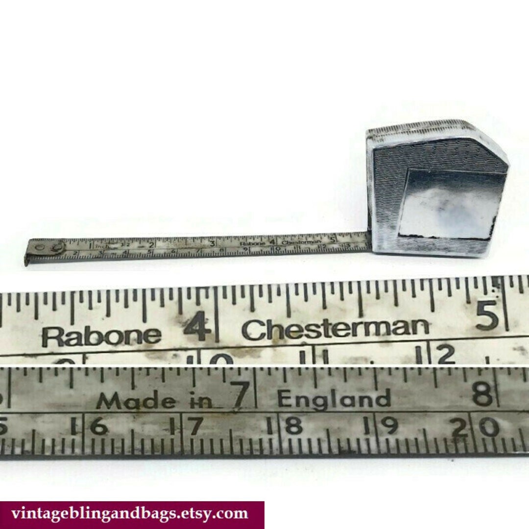 1960s 3m Vintage Rabone Chesterman Metal Tape Measure, Vintage Tape ...