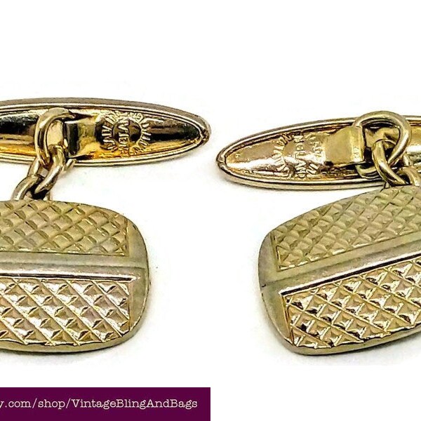 Chain Cufflinks - Etsy