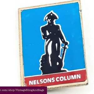 3x2cm 1980s Vintage Enamel London Pin 1980s London - Etsy