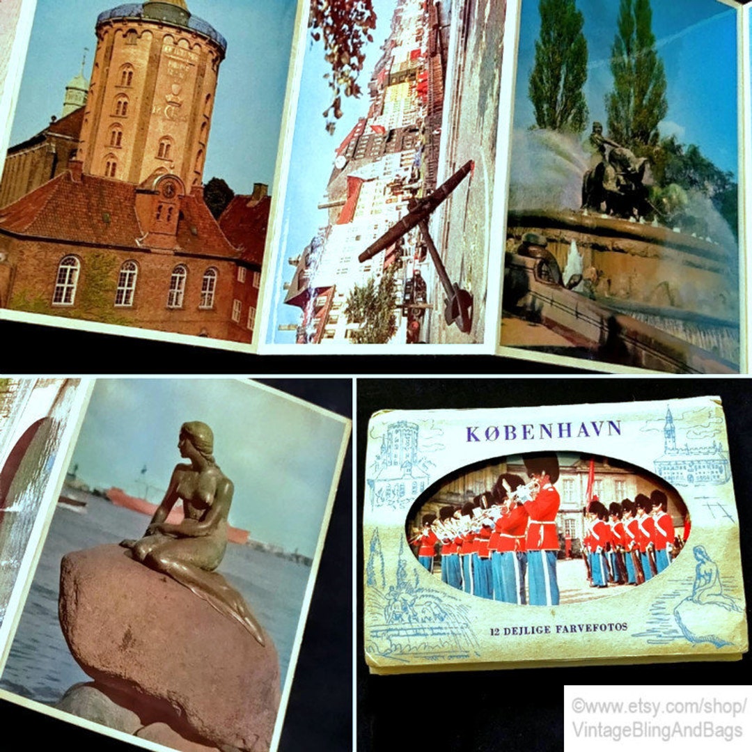 1950s Pack of 12 Original Photograph Postcards of Copenhagen - Etsy UK