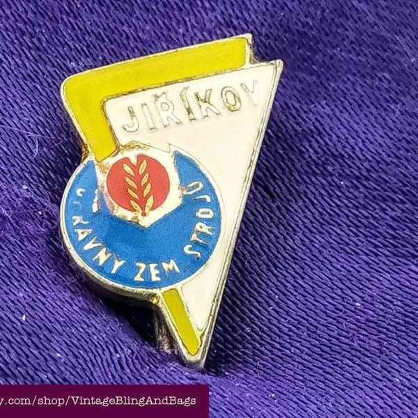 Czech Republic Pin - Etsy