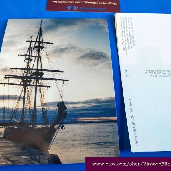 Sailing Ship Cards - Etsy