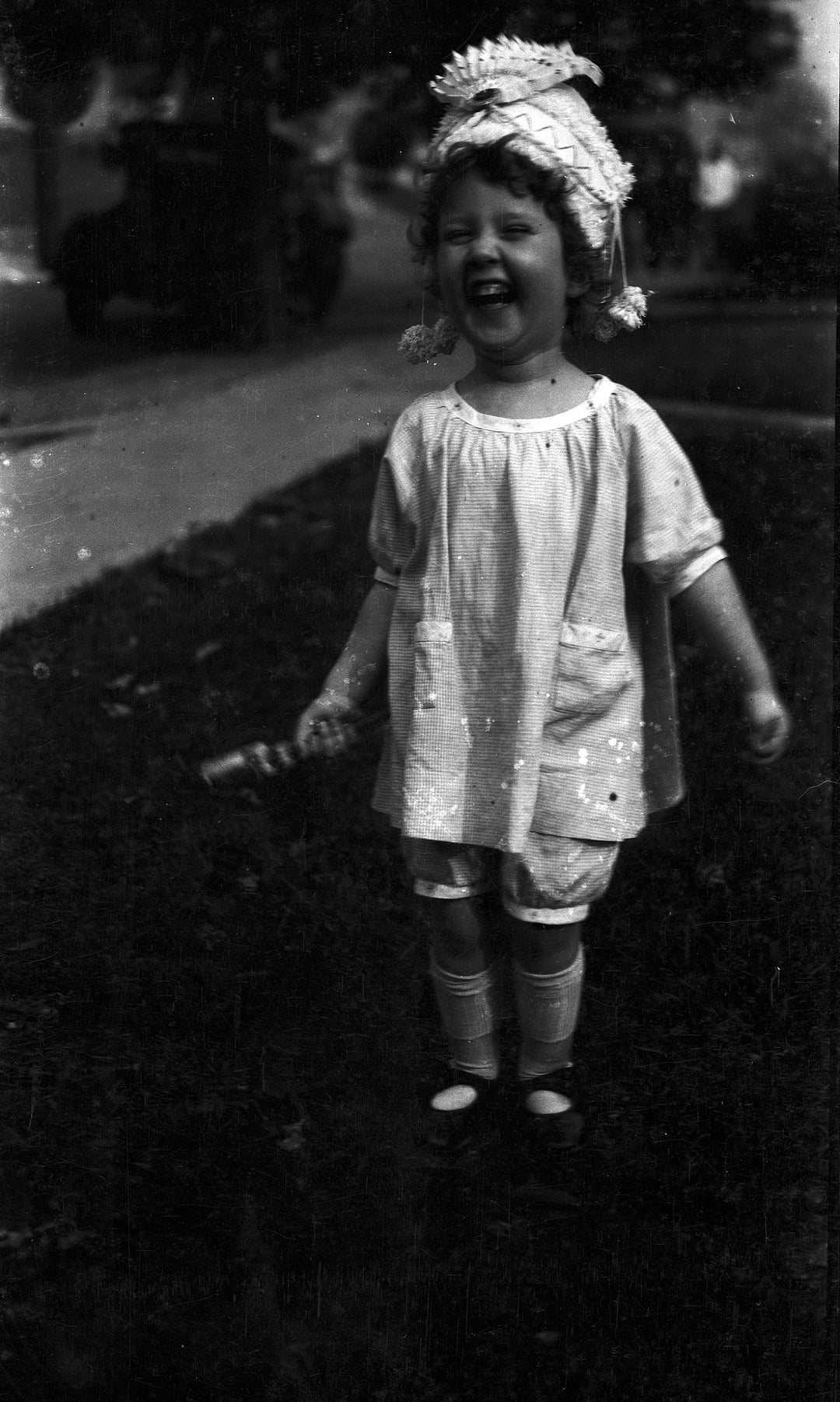 Smiling - Joyful Victorian Child - Little Girl -1920s - Etsy