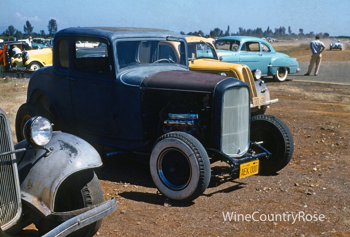 Hot Rod Drag Racing 1950's Milpitas California - Etsy