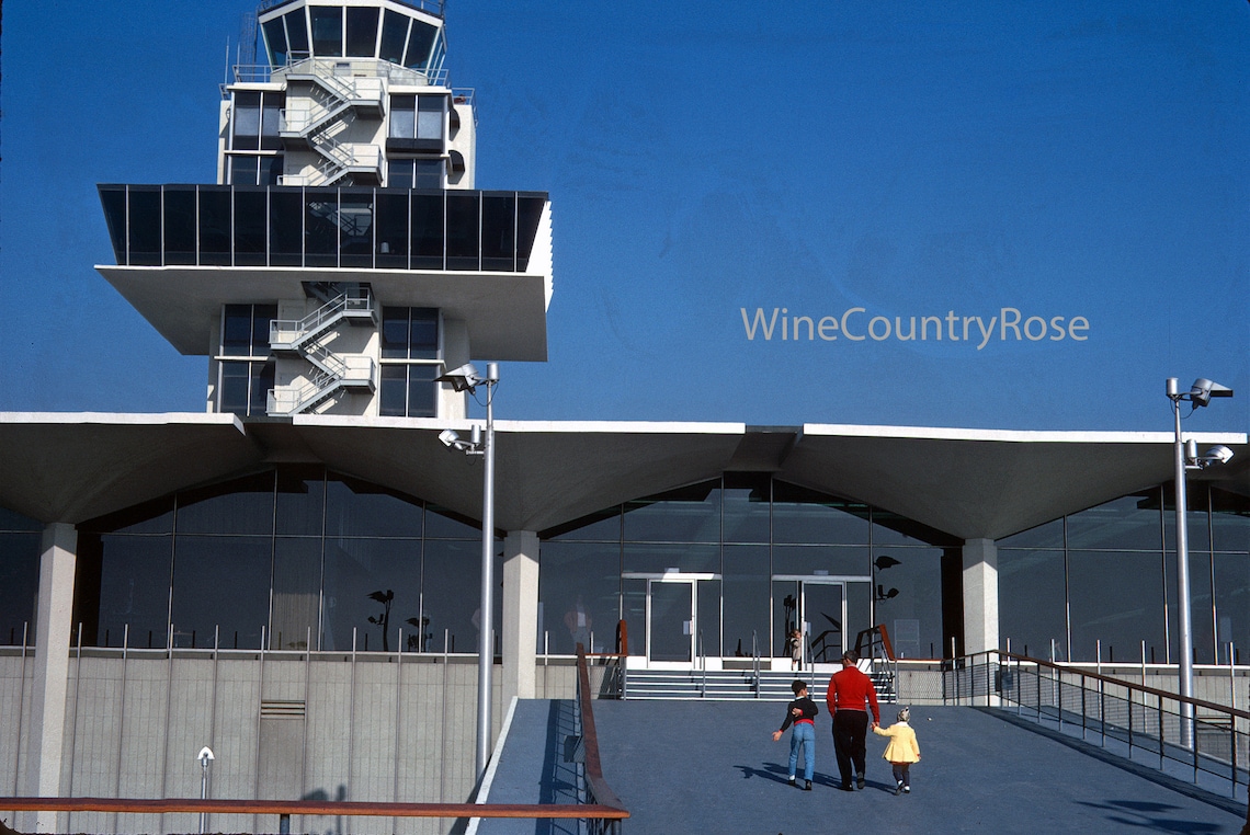Control Tower 1960's - Oakland Airport - Oakland California - Etsy