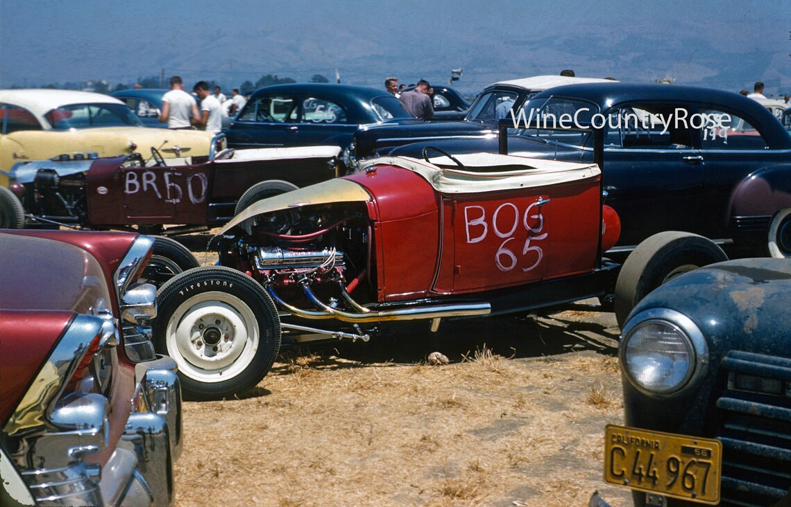 Hot Rod Drag Racing 1950's Milpitas California - Etsy