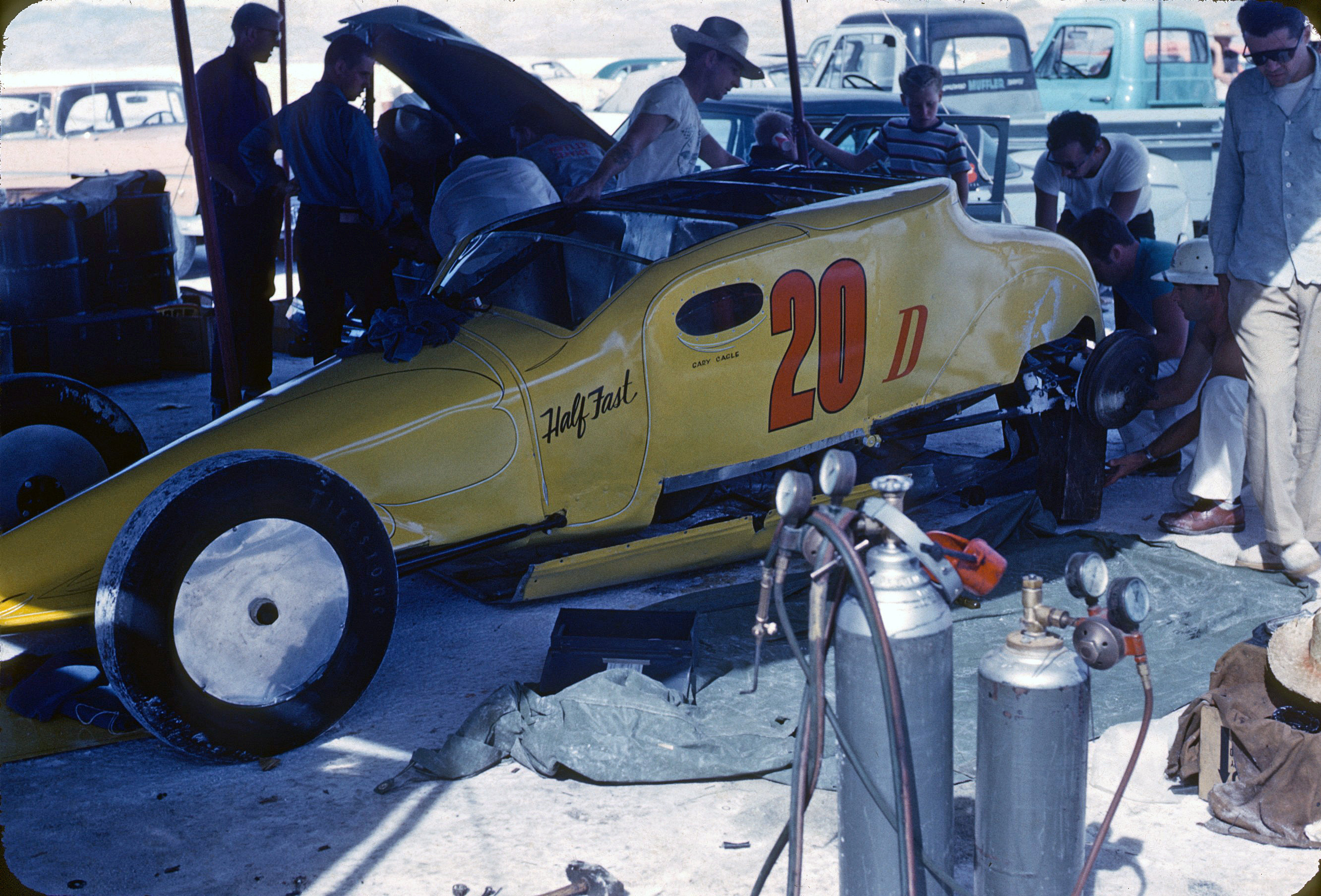 1950's Bonneville Salt Flat Racing - Salt Flat Racing - Drag Racing ...