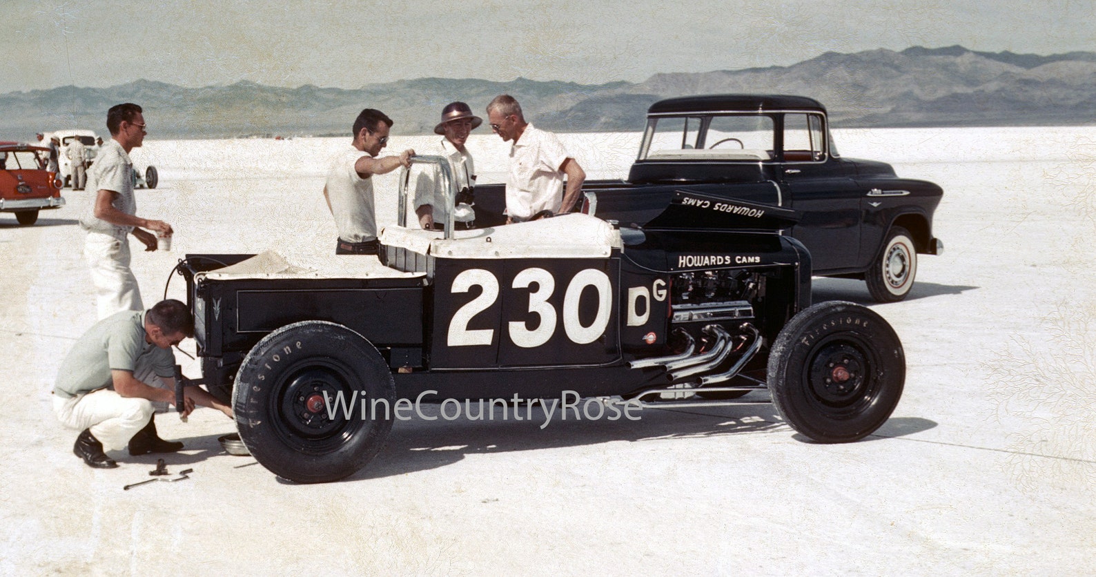 1950's Bonneville Salt Flats - Drag Racing - Hot Rods - Etsy