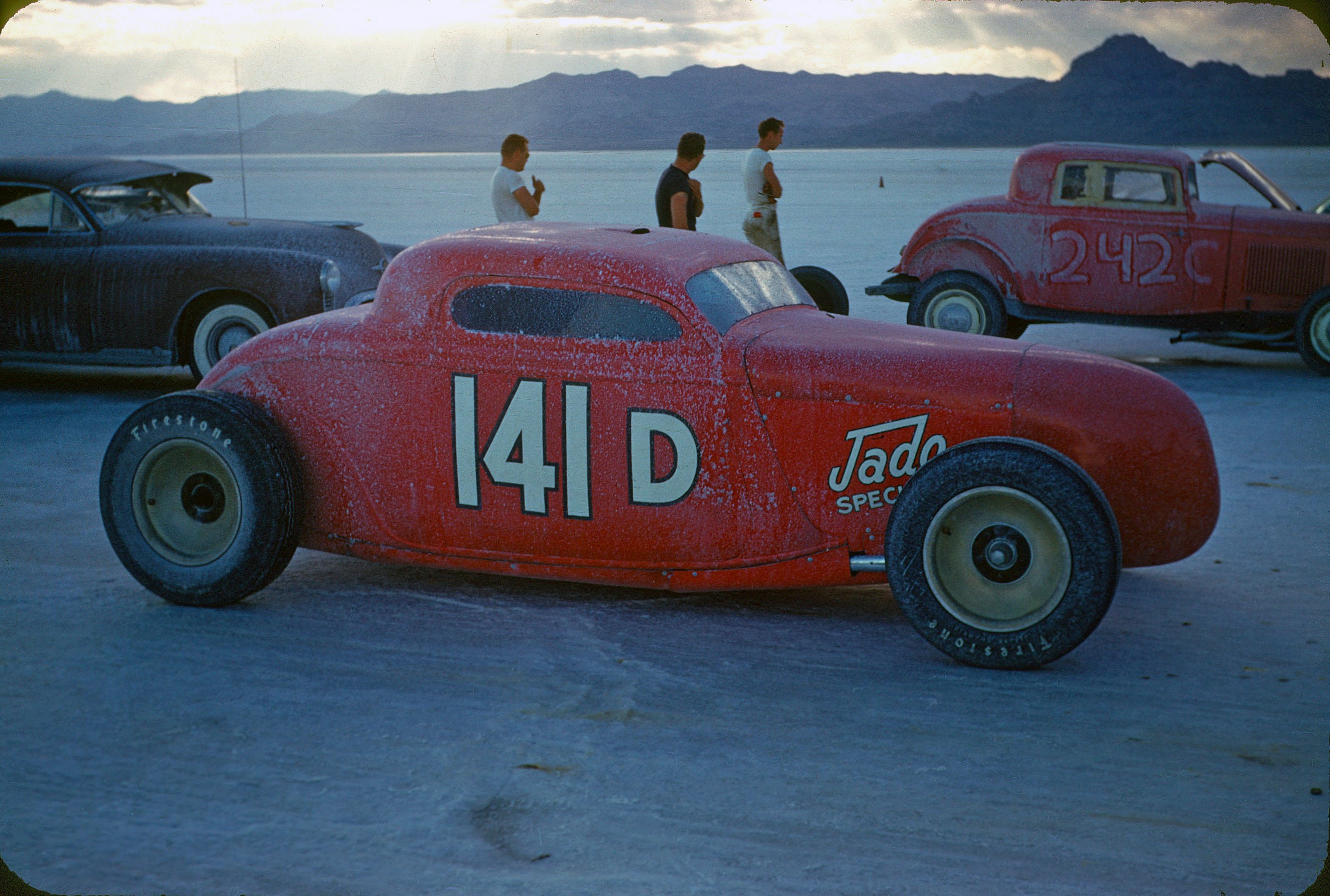 1950's Bonneville Salt Flats Utah - Drag Racing - Hot Rods - Salt Flat ...
