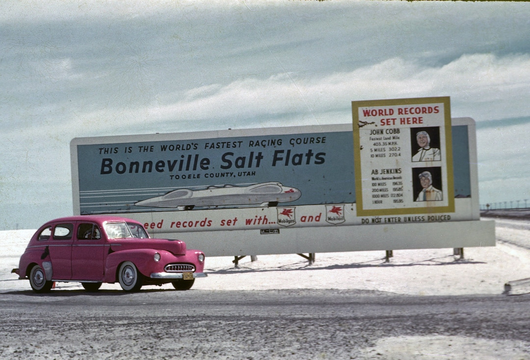 1950's Bonneville Salt Flats Drag Racing - Utah - Hot Rods - Etsy