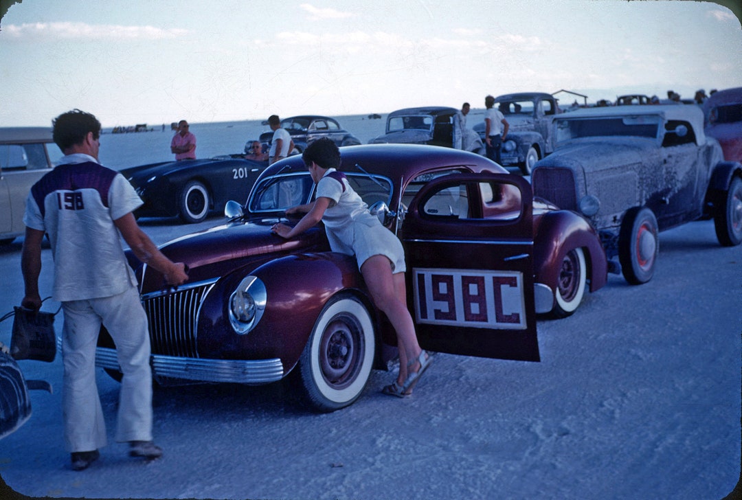 1950's Bonneville Salt Flats Utah, Salt Flat Racing - Drag Racing - Hot ...