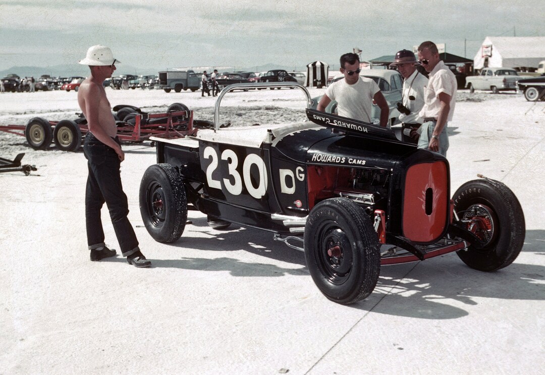 1950's Bonneville Salt Flat Racing - Hot Rods - Drag Racing - Utah - Etsy