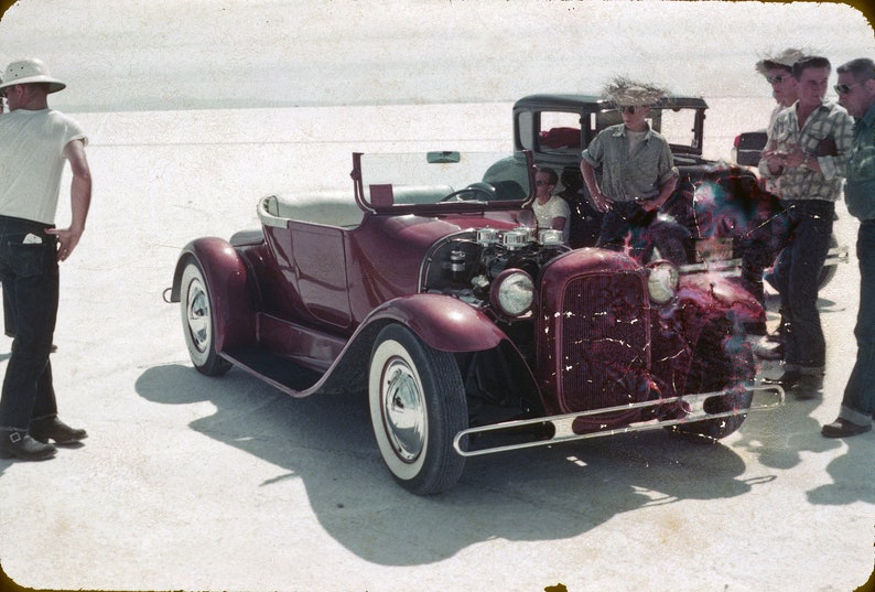 1950's Bonneville Salt Flats Drag Racing Hot Rods - Etsy