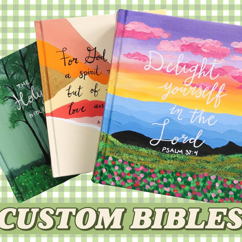 Custom Bible - Etsy