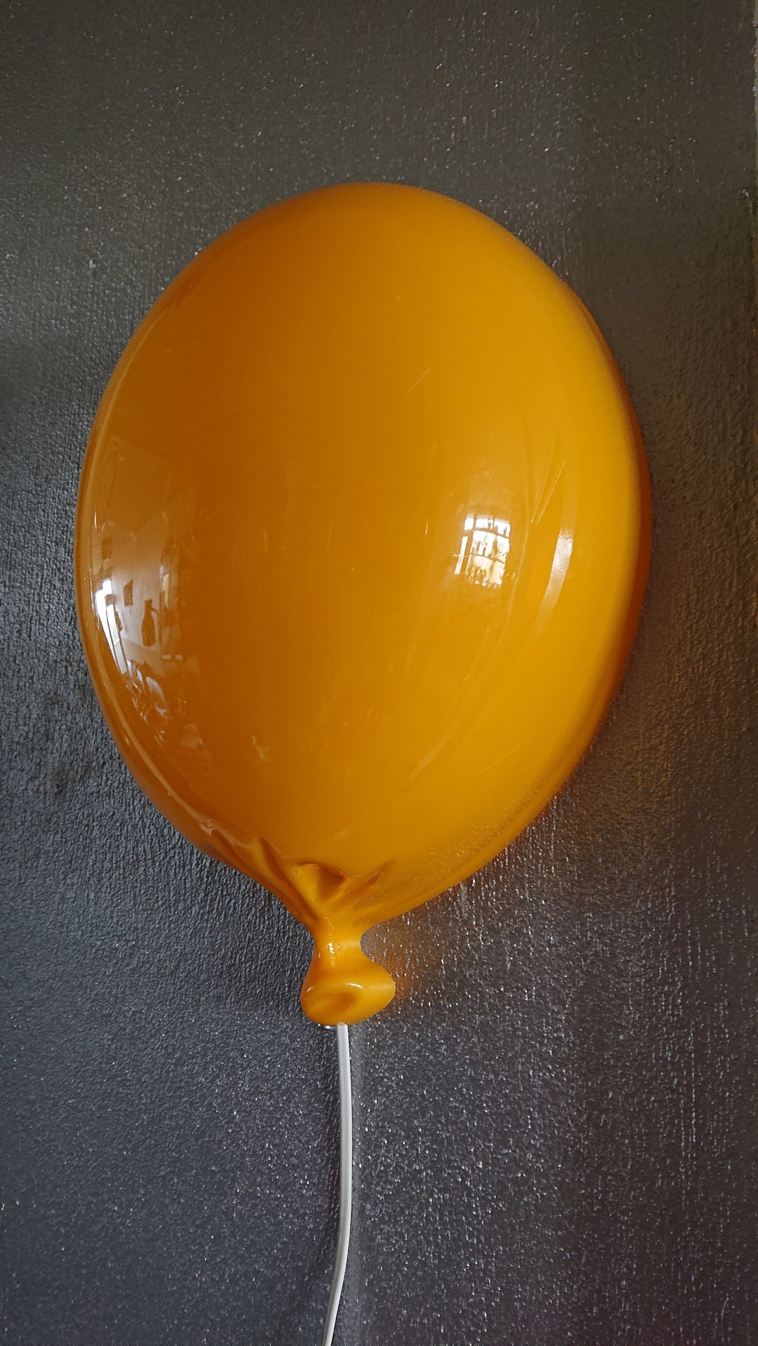 Yellow Balloon Wall Lamp, Vintage Brilliant Lights, Children's Room ...