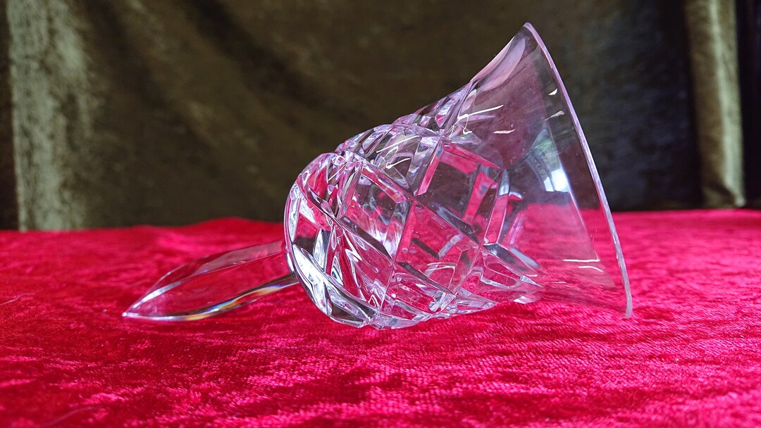 Bohemia Crystal Bell, With Original Box, Hand Cut Lead Crystal 24% Pbo ...