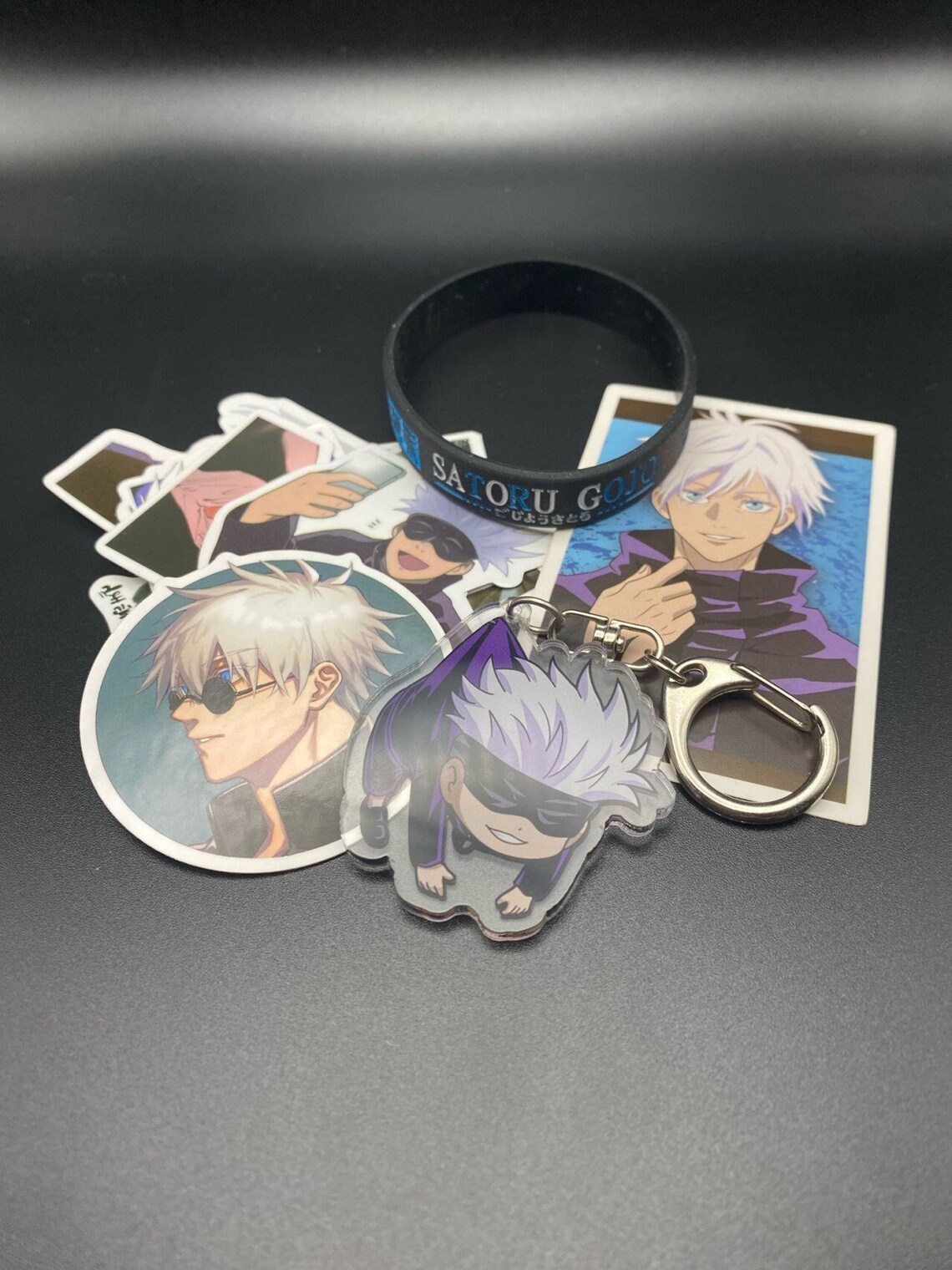 Jujutsu Kaisen Gojo Keychain Set - Etsy