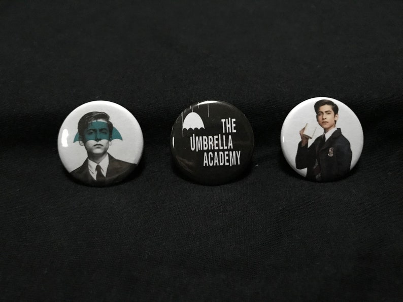 The Umbrella Academy Pinback Buttons - Etsy
