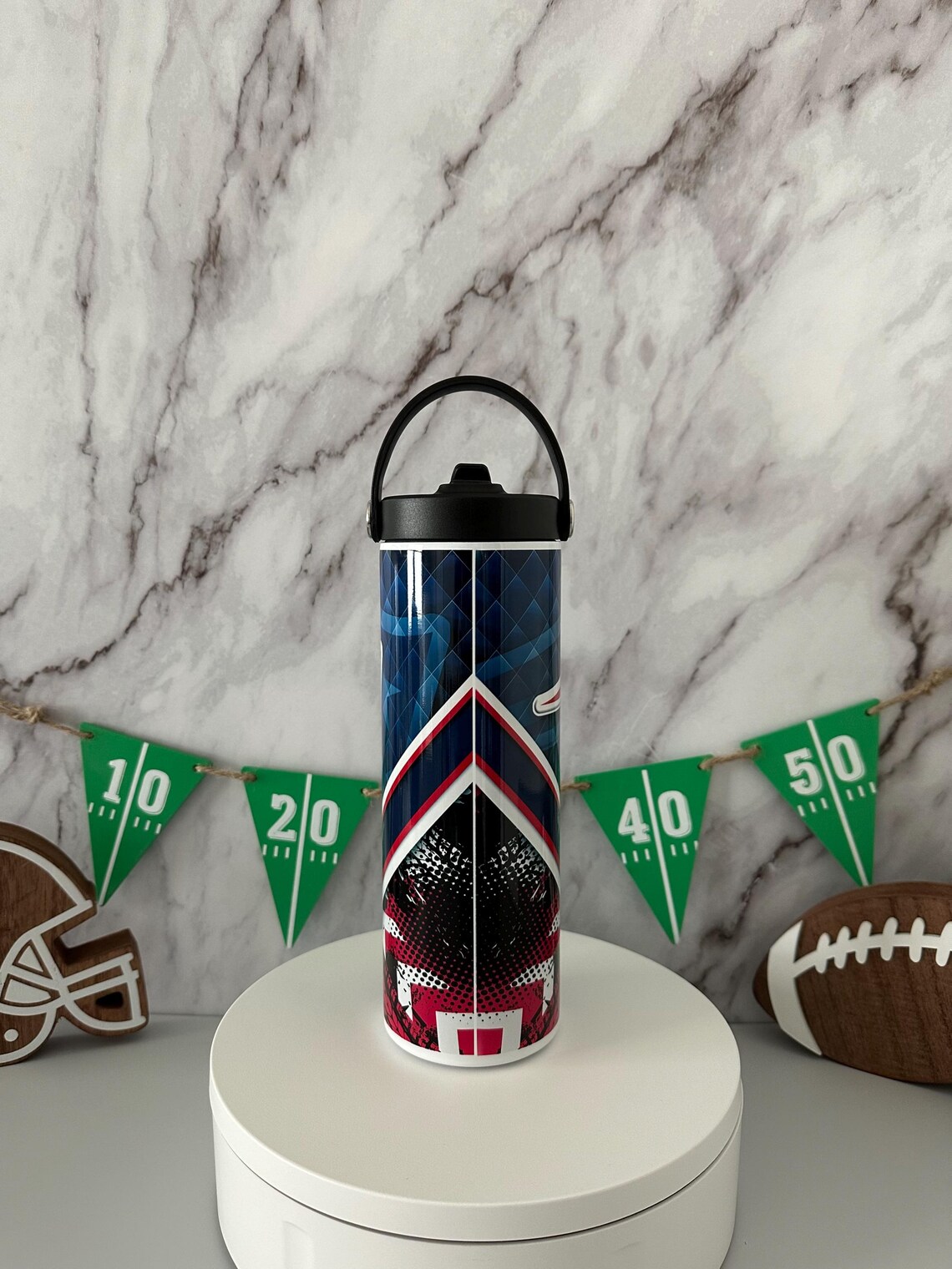New England Patriots Stainless Steel Tumbler 20 Oz. - Etsy
