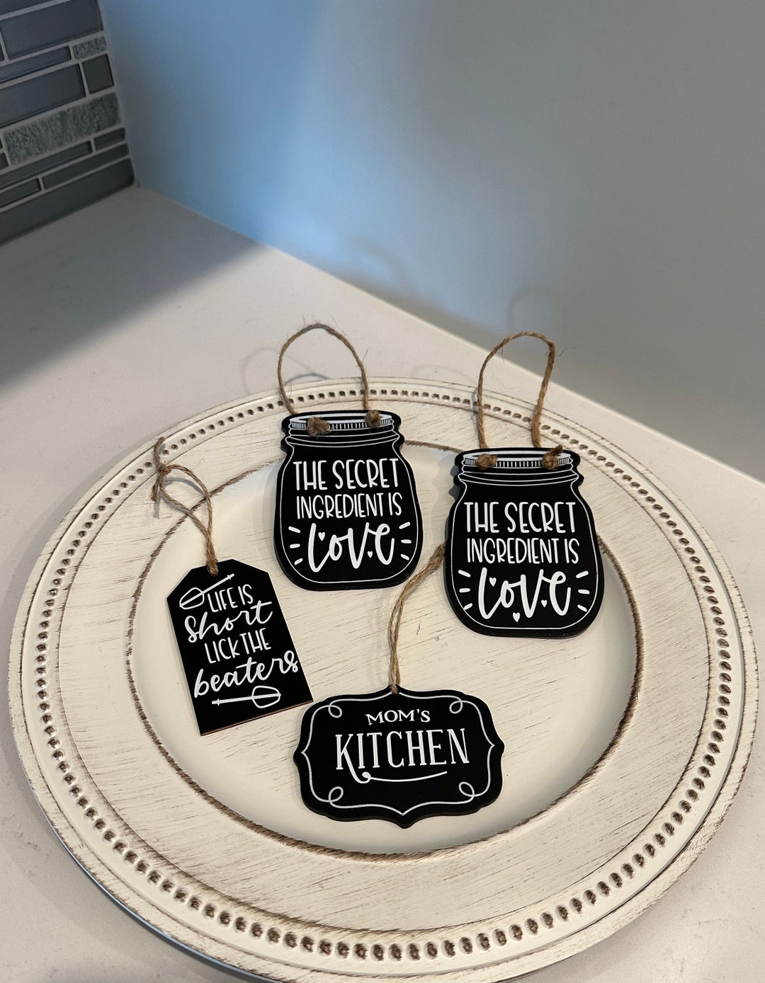 Kitchen Chalkboard Tags - Etsy