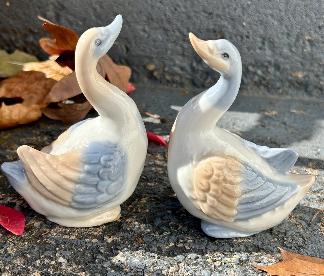 Takahashi San Francisco Ceramic Goose Salt Pepper Shaker Set Glaze Made ...