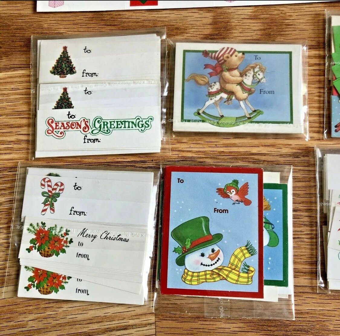Vintage Christmas Gift Tags Unused 1970s 1990s in Box - Etsy