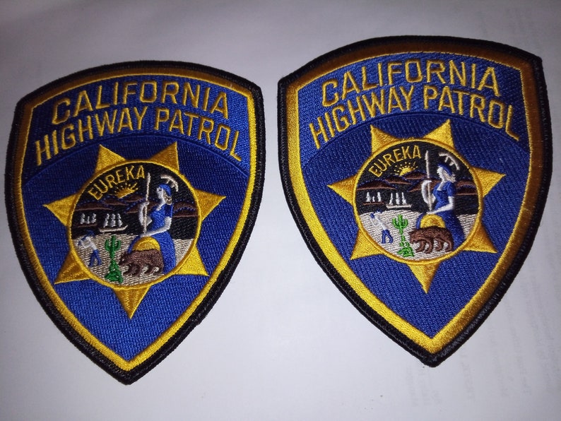 1 CALIFORNIA HIGHWAY PATROL Official Shoulder Patch - Etsy
