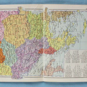 Vintage Soviet Mini World Atlas 64 Pages / Vintage World Map | Etsy