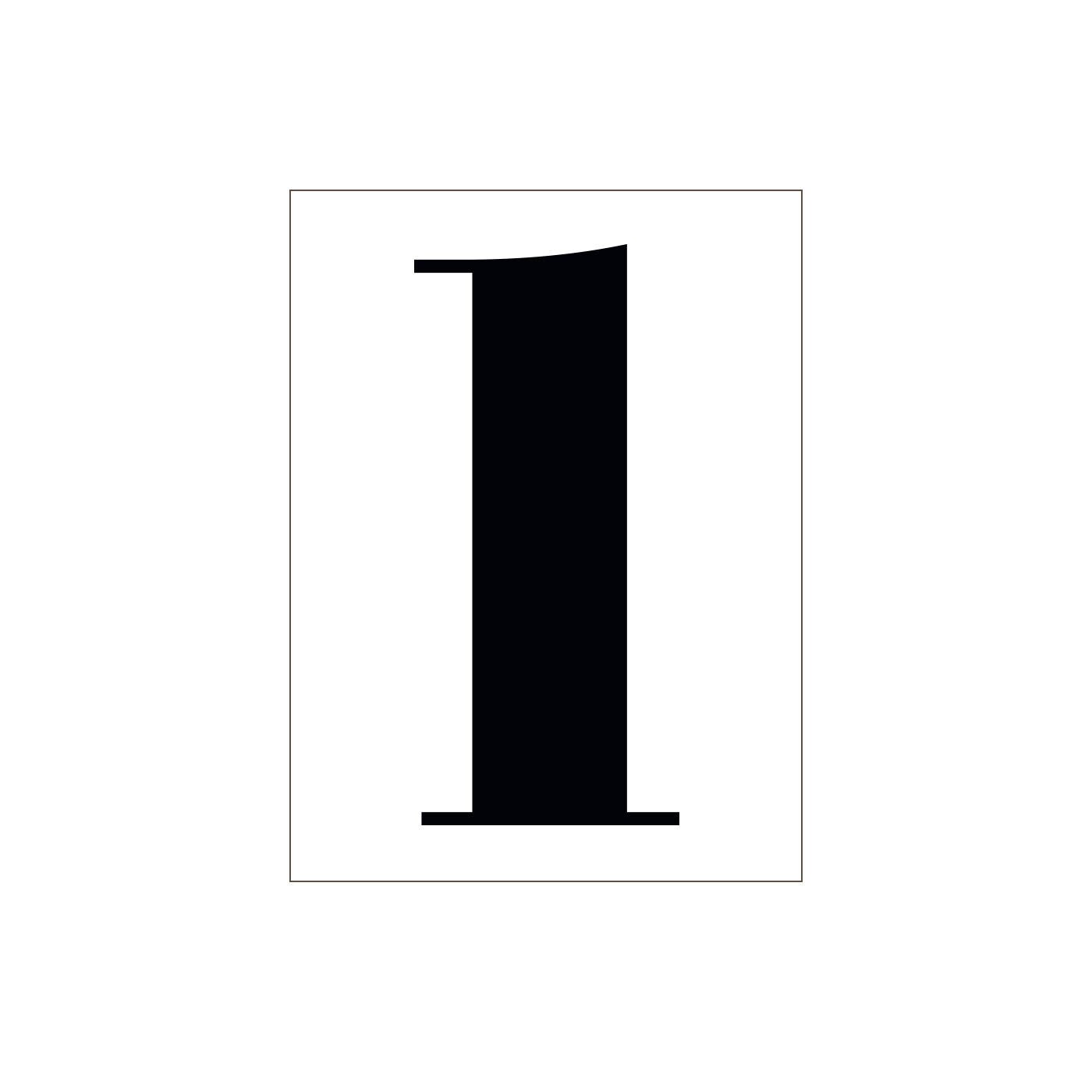 Printable Lowercase Letter L - Monochrome Letters - Modern Typography ...