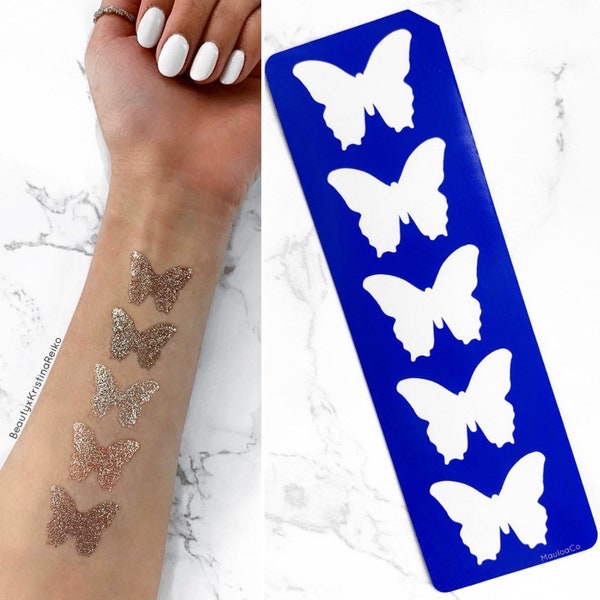 Butterfly Makeup Stencil - Etsy