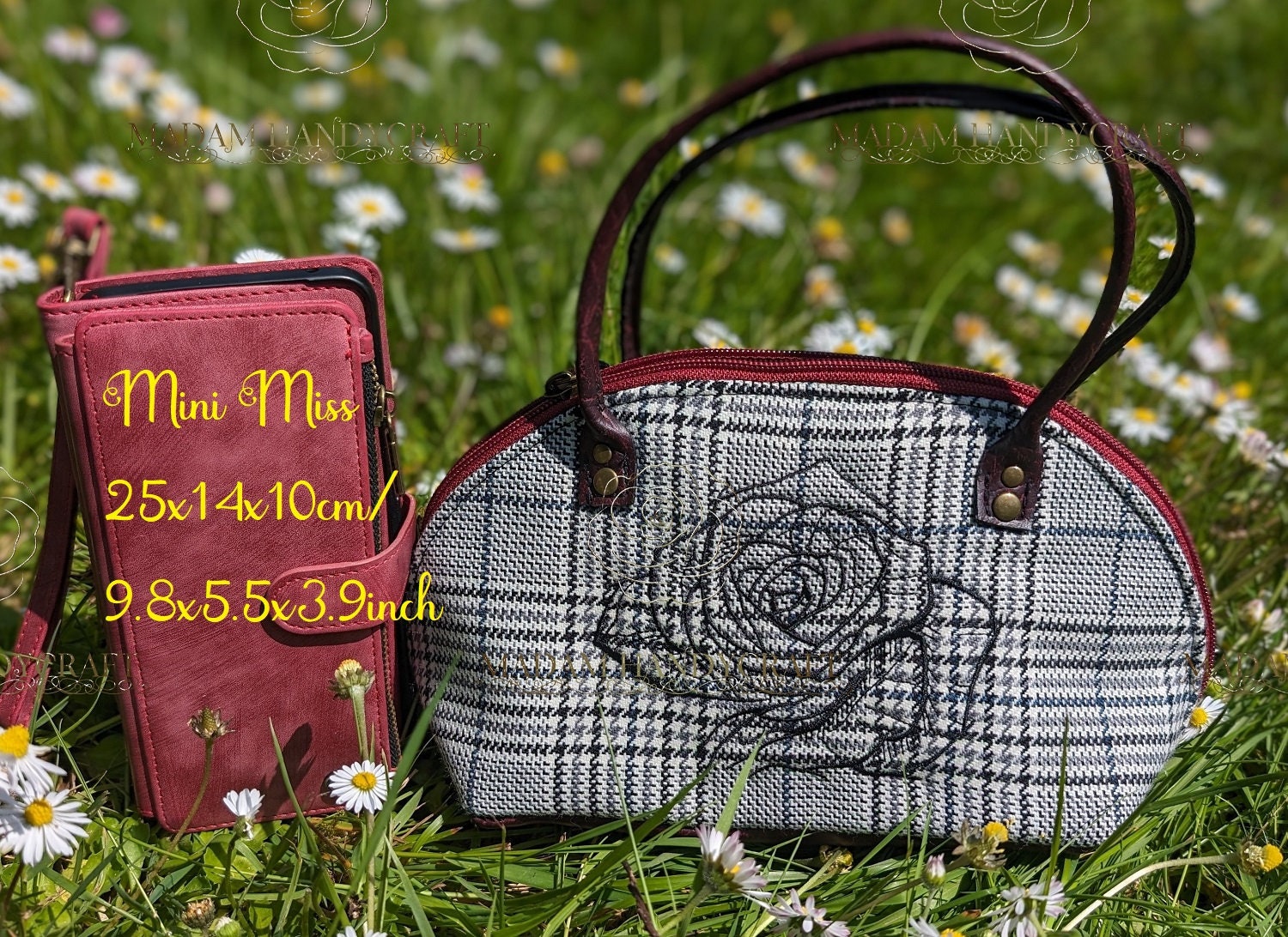 3 Sisters Handbag Set-mini Miss, Party Girl, Big Sis. Pdf File Only - Etsy