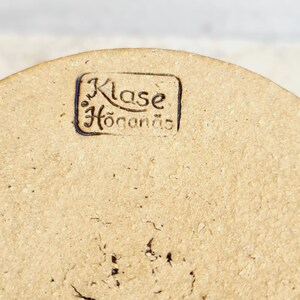 Swedish Stoneware Vase - Klas-göran Klaesson in His Own Studio- Klase ...