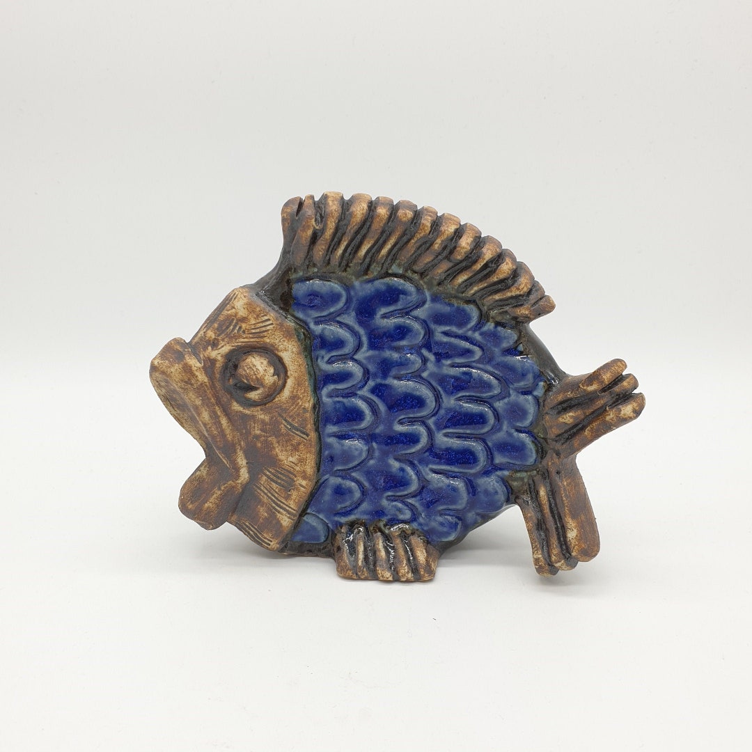 Vintage Fish Sculpture Willy Fischer Sweden 1960:s-ego - Etsy