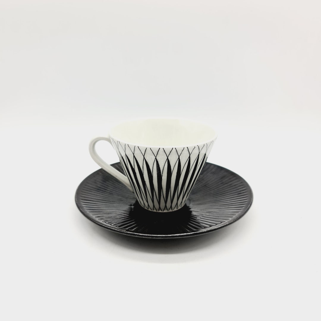 Vintage Bibi Breger/stig Lindberg Coffee Cup and Saucer - Lansett ...